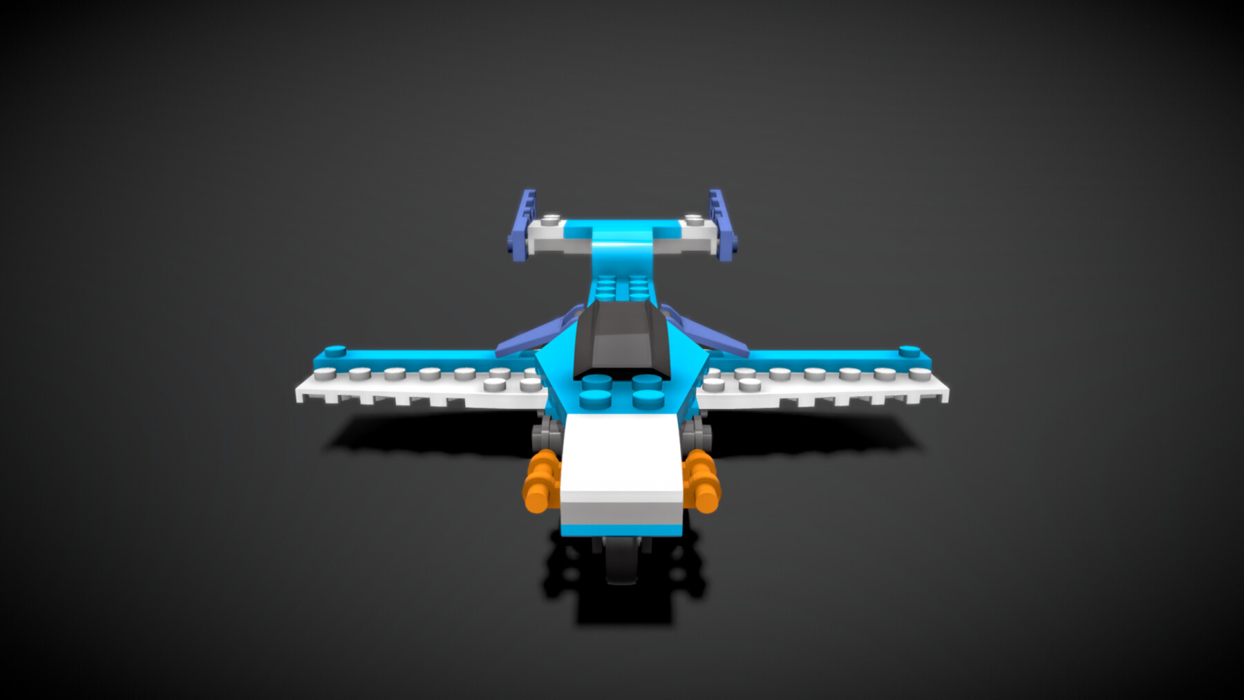 ArtStation - Lego Propeller Plane | Game Assets
