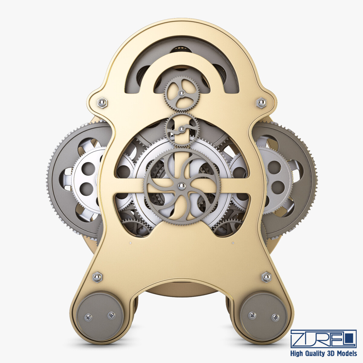 ArtStation - Gear Alarm Clock v 1 | Resources