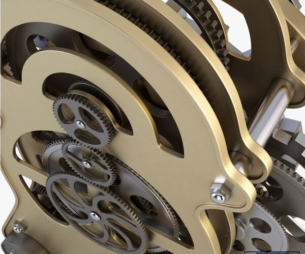 ArtStation - Gear Alarm Clock v 1 | Resources