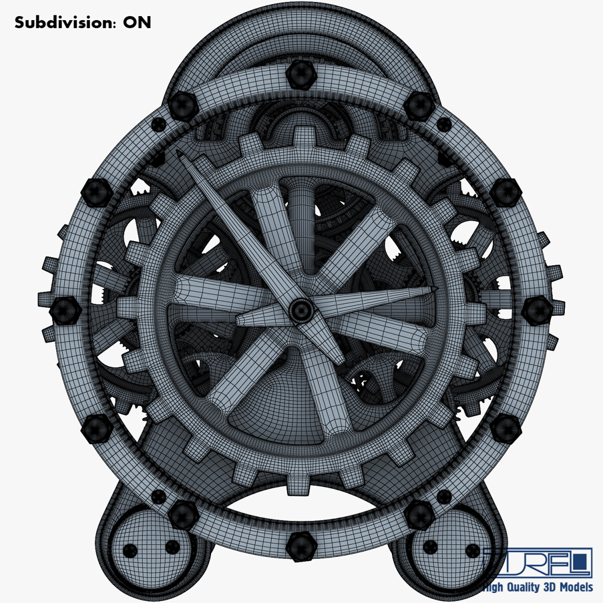 ArtStation - Gear Alarm Clock v 1 | Resources