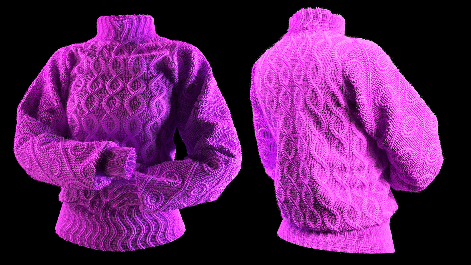 ArtStation - WOOL, TRICOT AND KNITTED Alpha Brush Bundle vol2 | Brushes