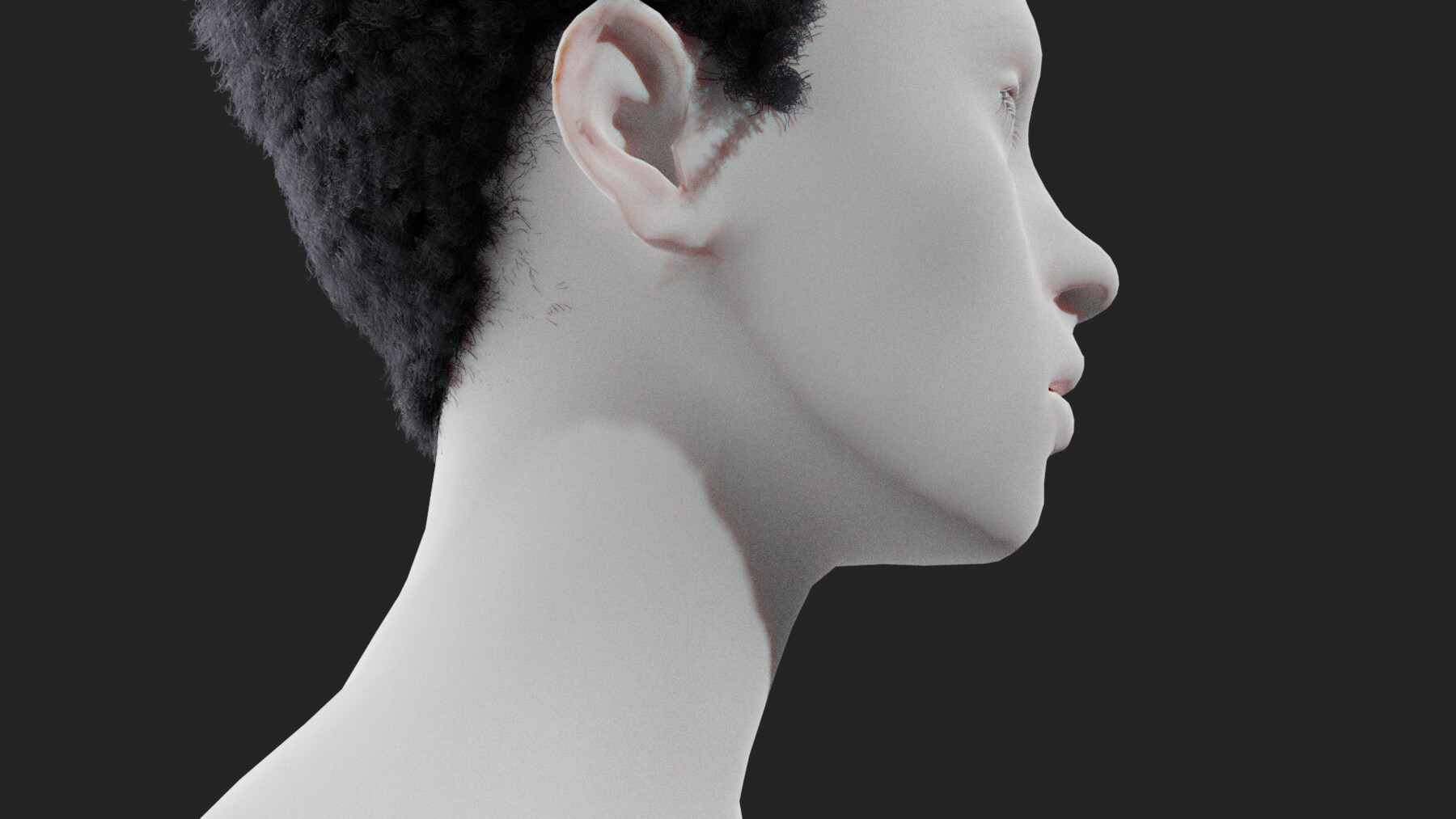 ArtStation - Miles Hair v2 | Game Assets