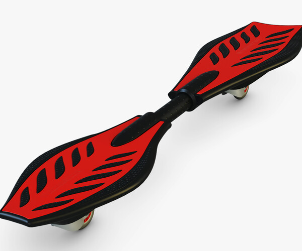 ArtStation - Razor RipStik Classic red v 1 Mid Poly | Resources