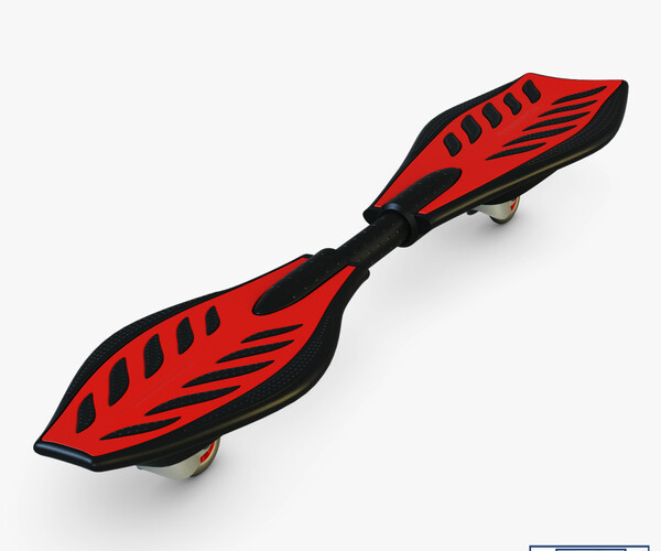 ArtStation - Razor RipStik Classic red v 1 Mid Poly | Resources