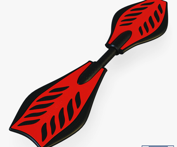 ArtStation - Razor RipStik Classic red v 1 Mid Poly | Resources
