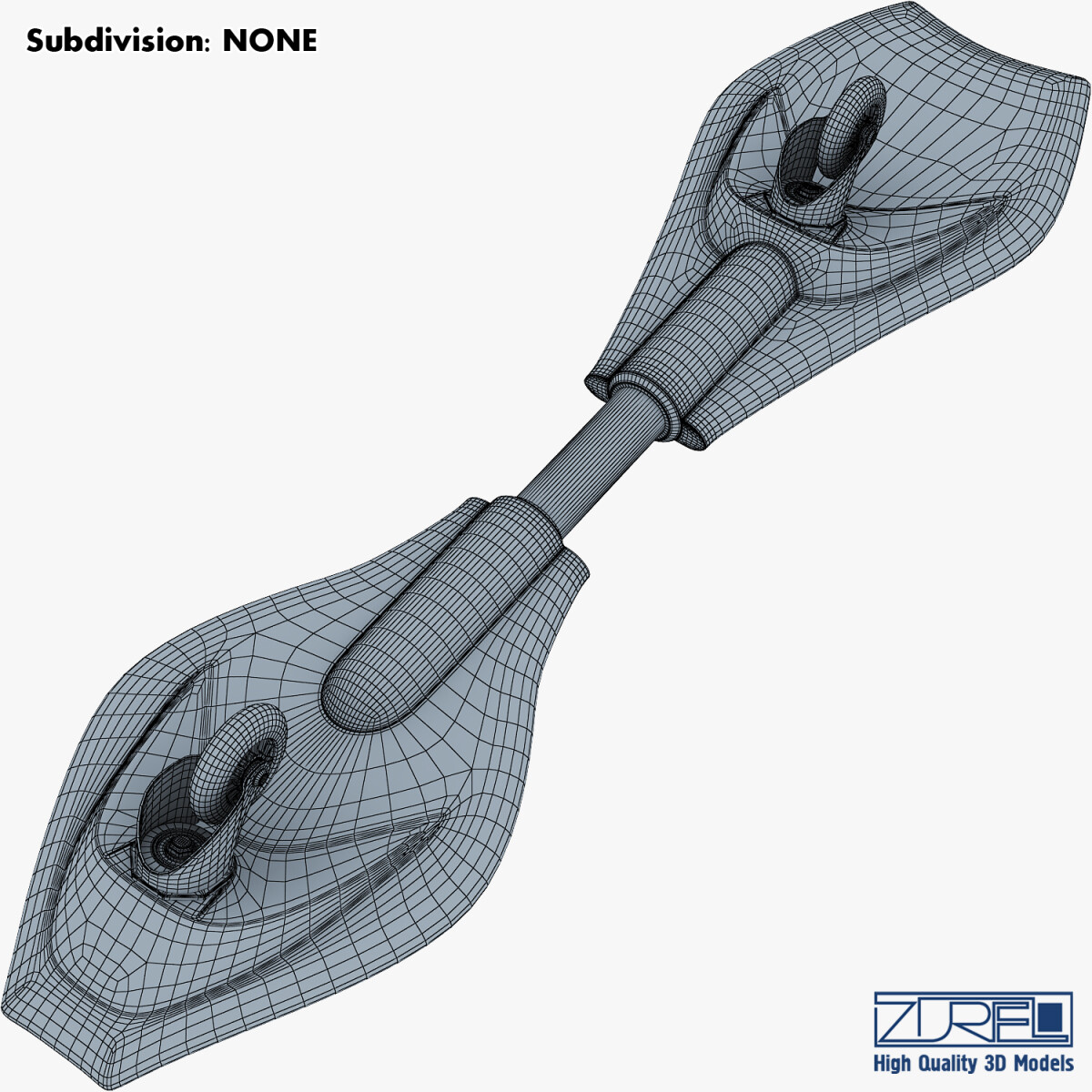 ArtStation - Razor RipStik Classic red v 1 Mid Poly | Resources