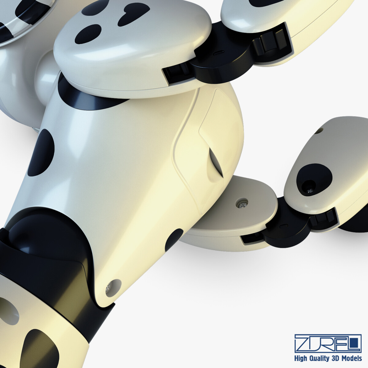 ArtStation - Zoomer Robot Dog Dalmatian | Resources