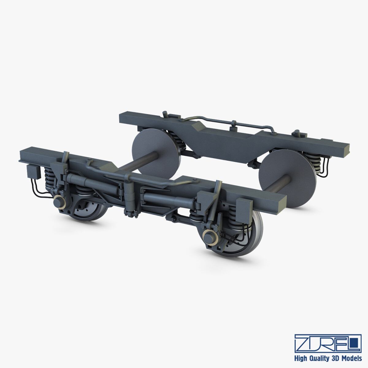 ArtStation - High Speed Train Chassis v 1 | Resources