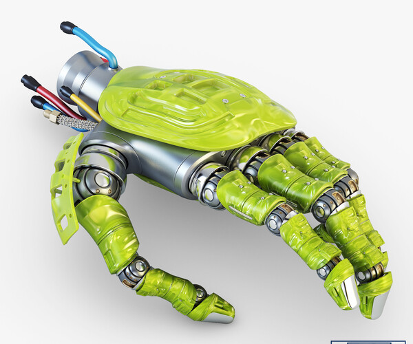 ArtStation - Bio Robotic Hand v 2 | Resources