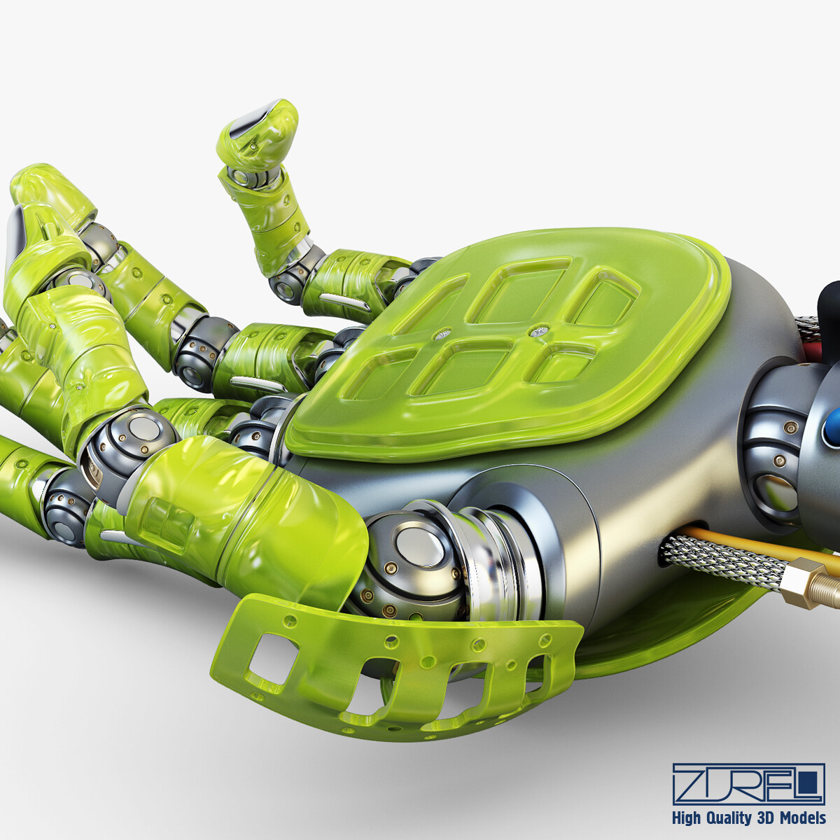 ArtStation - Bio Robotic Hand v 2 | Resources