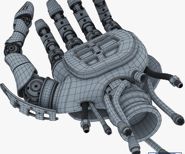 ArtStation - Bio Robotic Hand v 2 | Resources