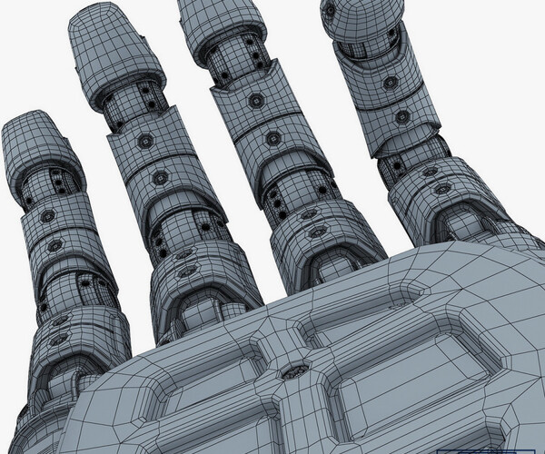 ArtStation - Bio Robotic Hand v 2 | Resources