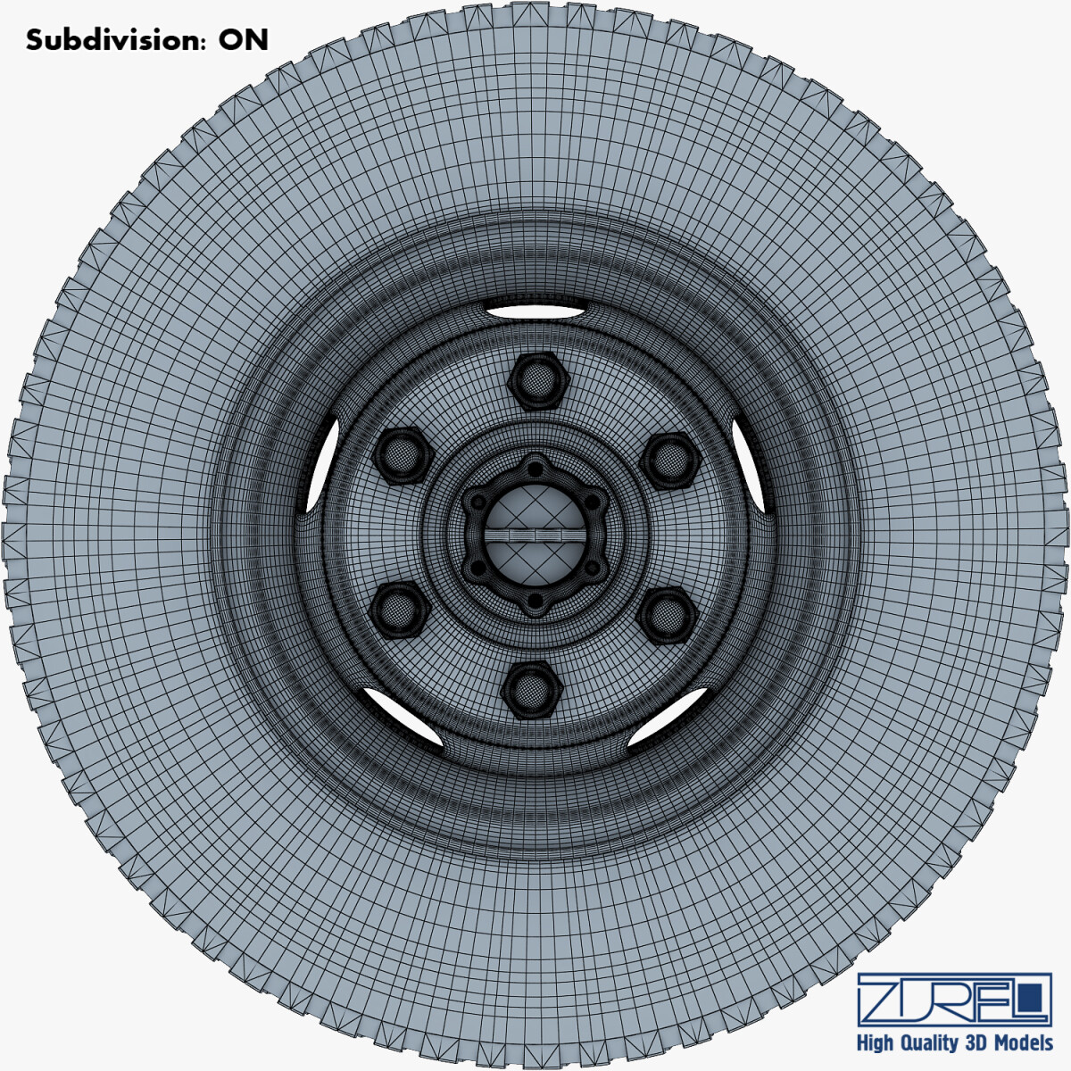 ArtStation - Truck Wheel v 1 | Resources