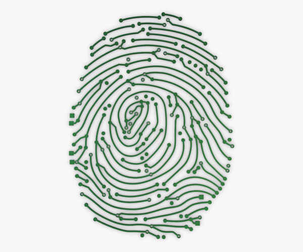 ArtStation - Electronic Fingerprint v 1 | Resources