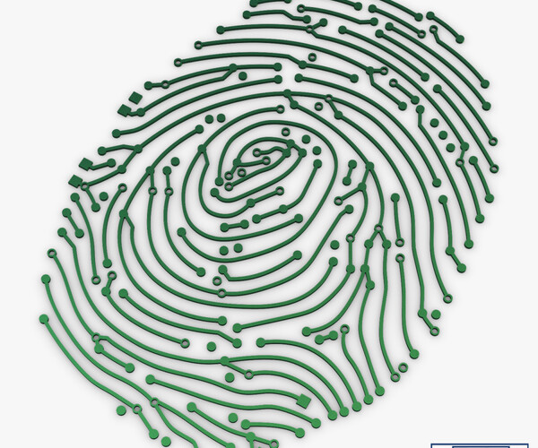 ArtStation - Electronic Fingerprint v 1 | Resources