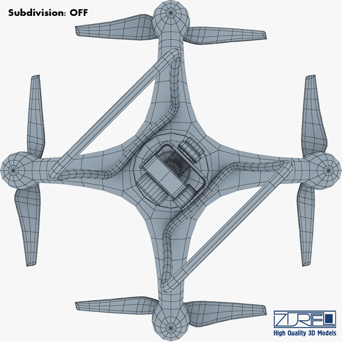 ArtStation - Drone Quadcopter v 1 | Resources