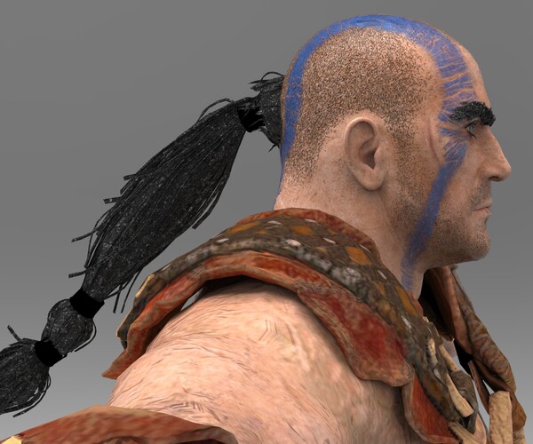 ArtStation - the Primitive Warrior | Game Assets