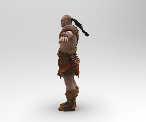 ArtStation - the Primitive Warrior | Game Assets