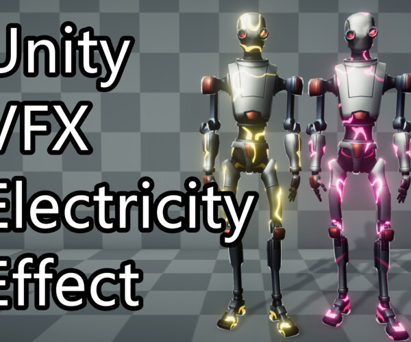 ArtStation - Unity VFX - Electricity Effect | Game Assets