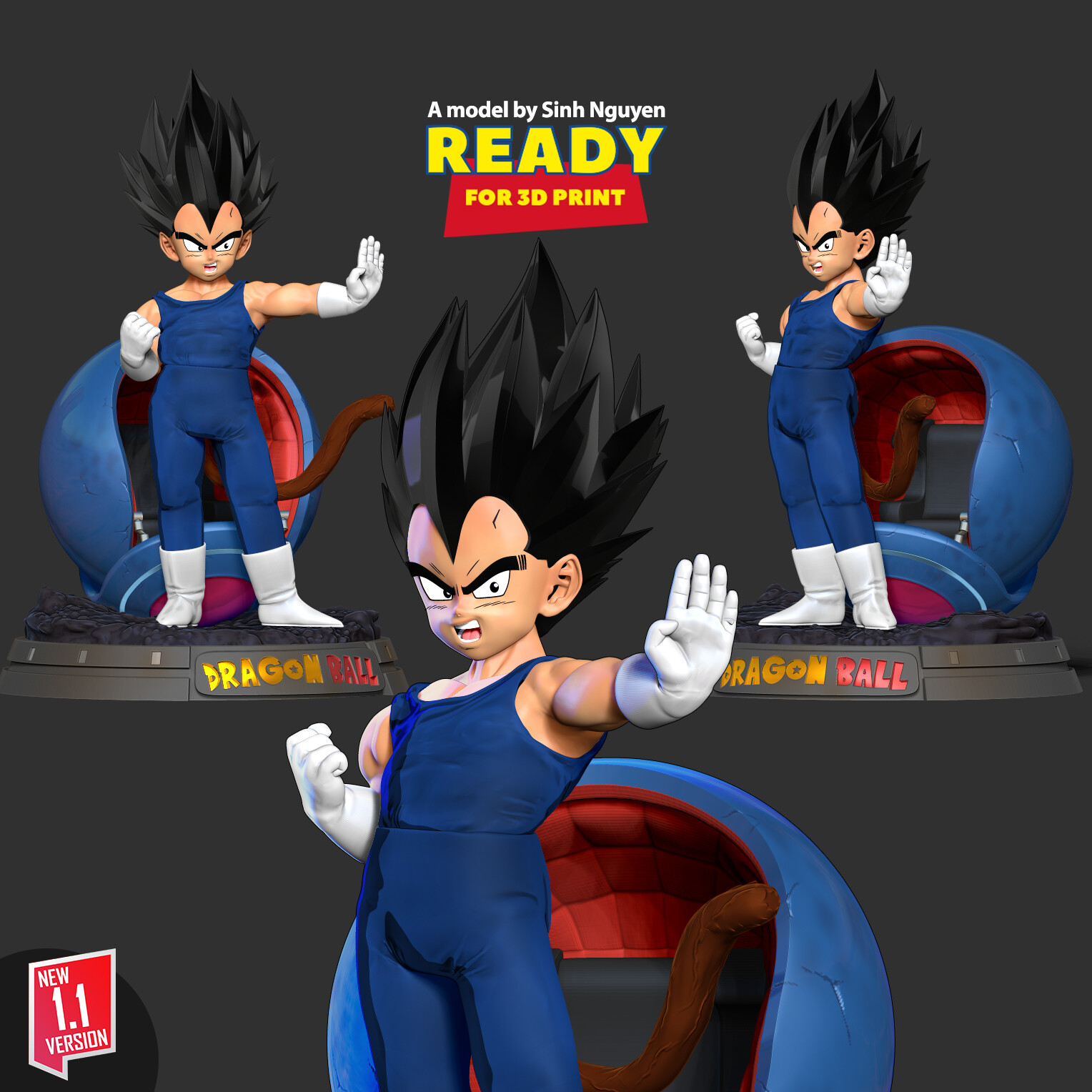 ArtStation - Young Vegeta | Resources