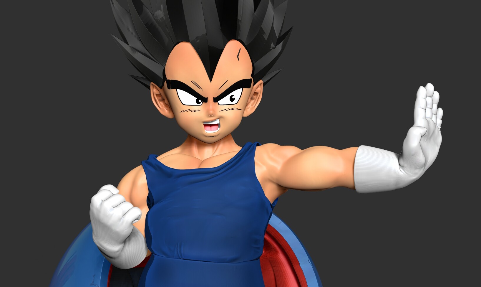 ArtStation - Young Vegeta | Resources