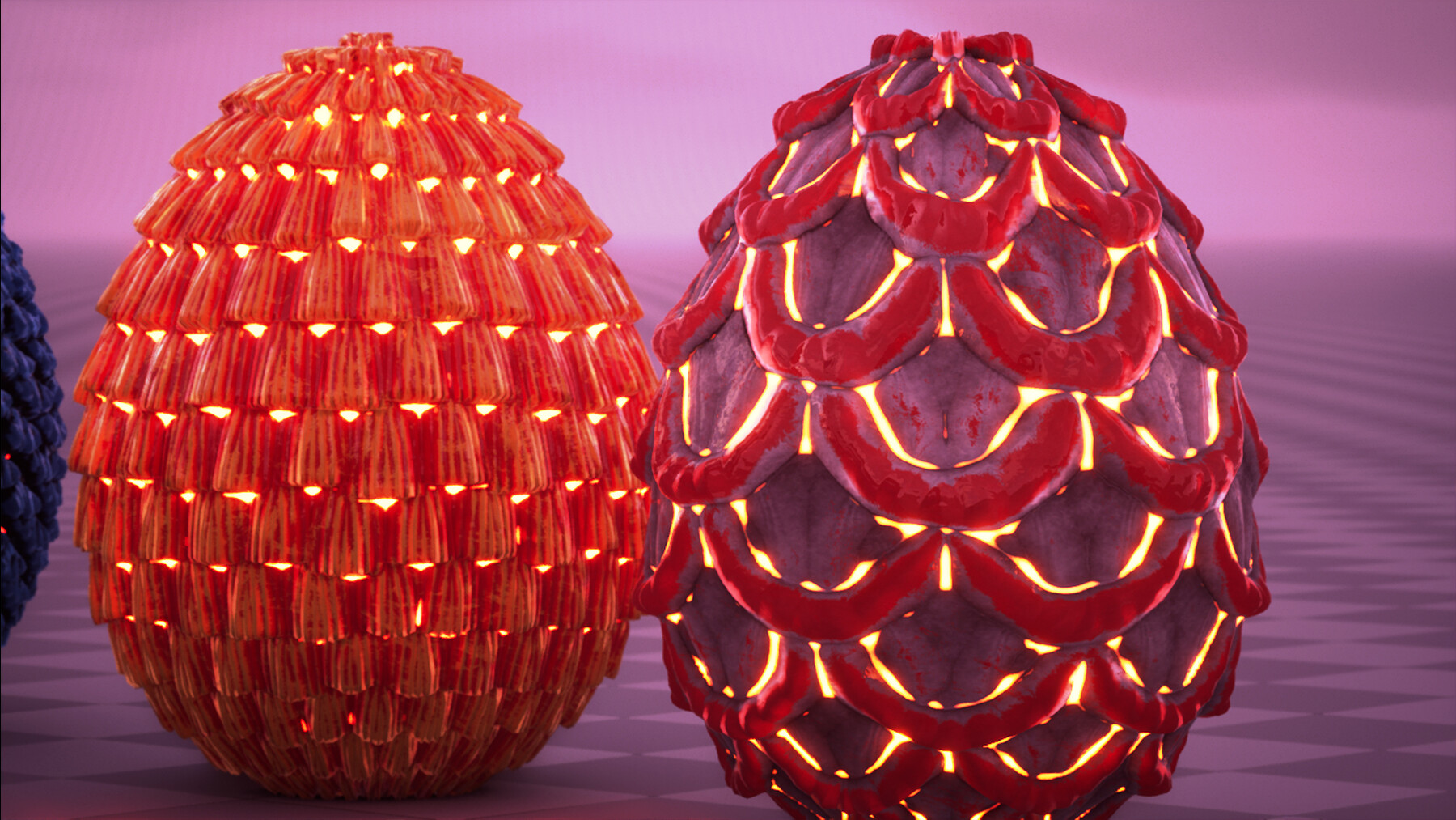 ArtStation - Advanced Customizable Parameters Material Dragon Egg ...