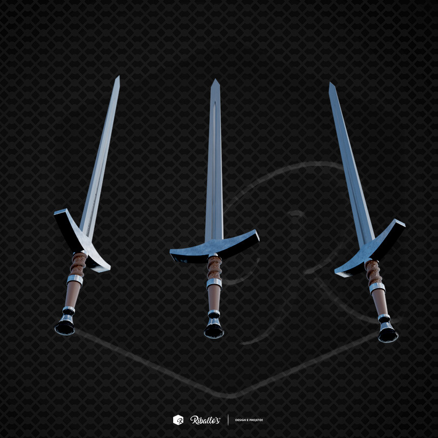 ArtStation - Medieval Sword #1 | Game Assets