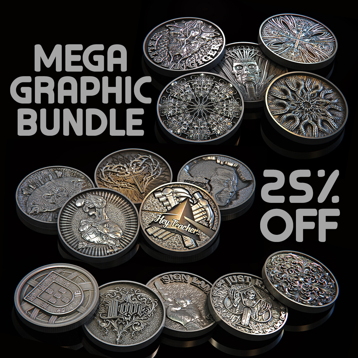ArtStation - Mega Graphic Bundle | Resources