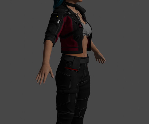 ArtStation - Cyberpunk 2077 Rogue 3D Model (Rogue Amendiares from ...