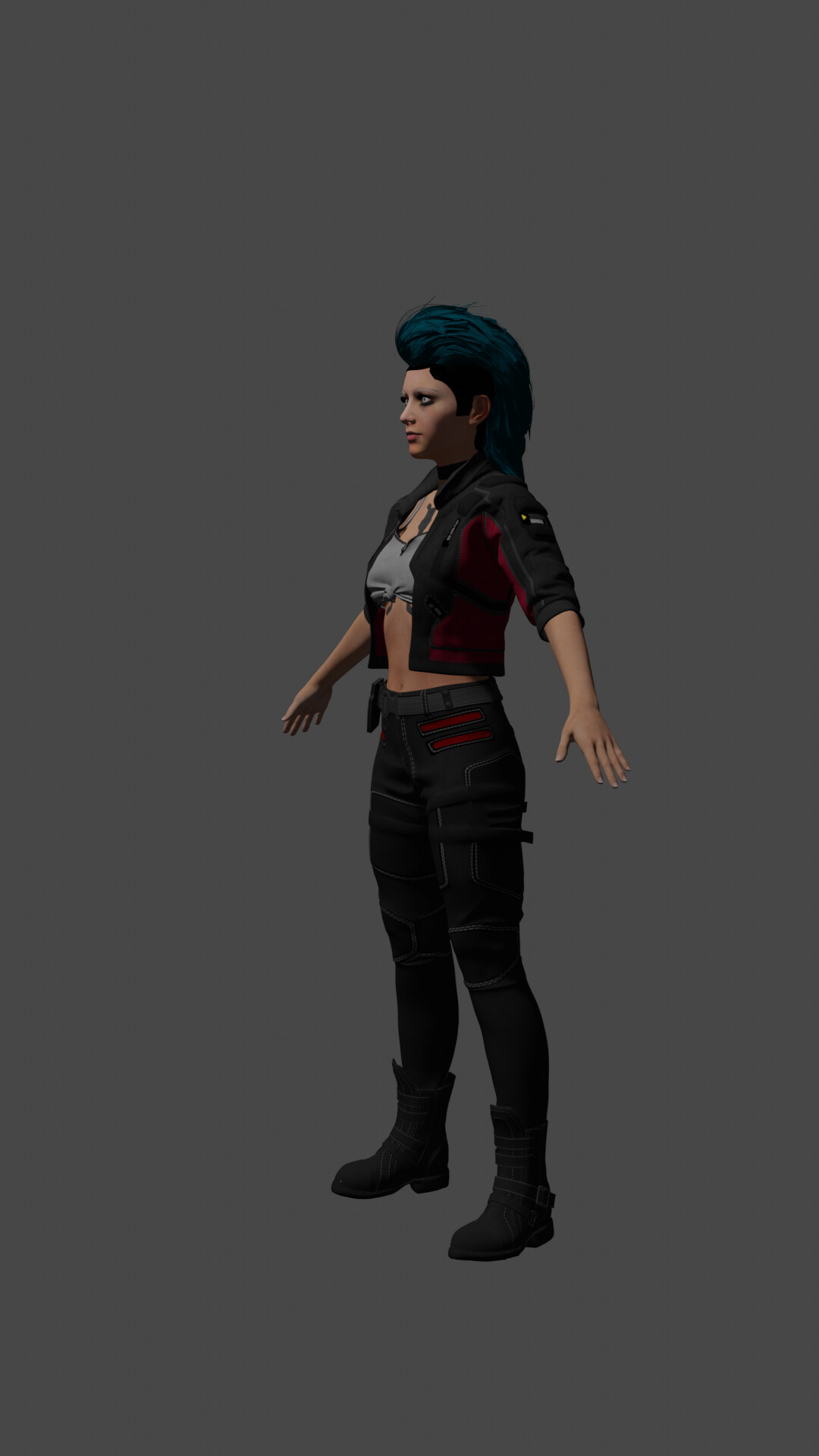 ArtStation - Cyberpunk 2077 Rogue 3D Model (Rogue Amendiares from ...