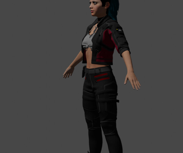 ArtStation - Cyberpunk 2077 Rogue 3D Model (Rogue Amendiares from ...