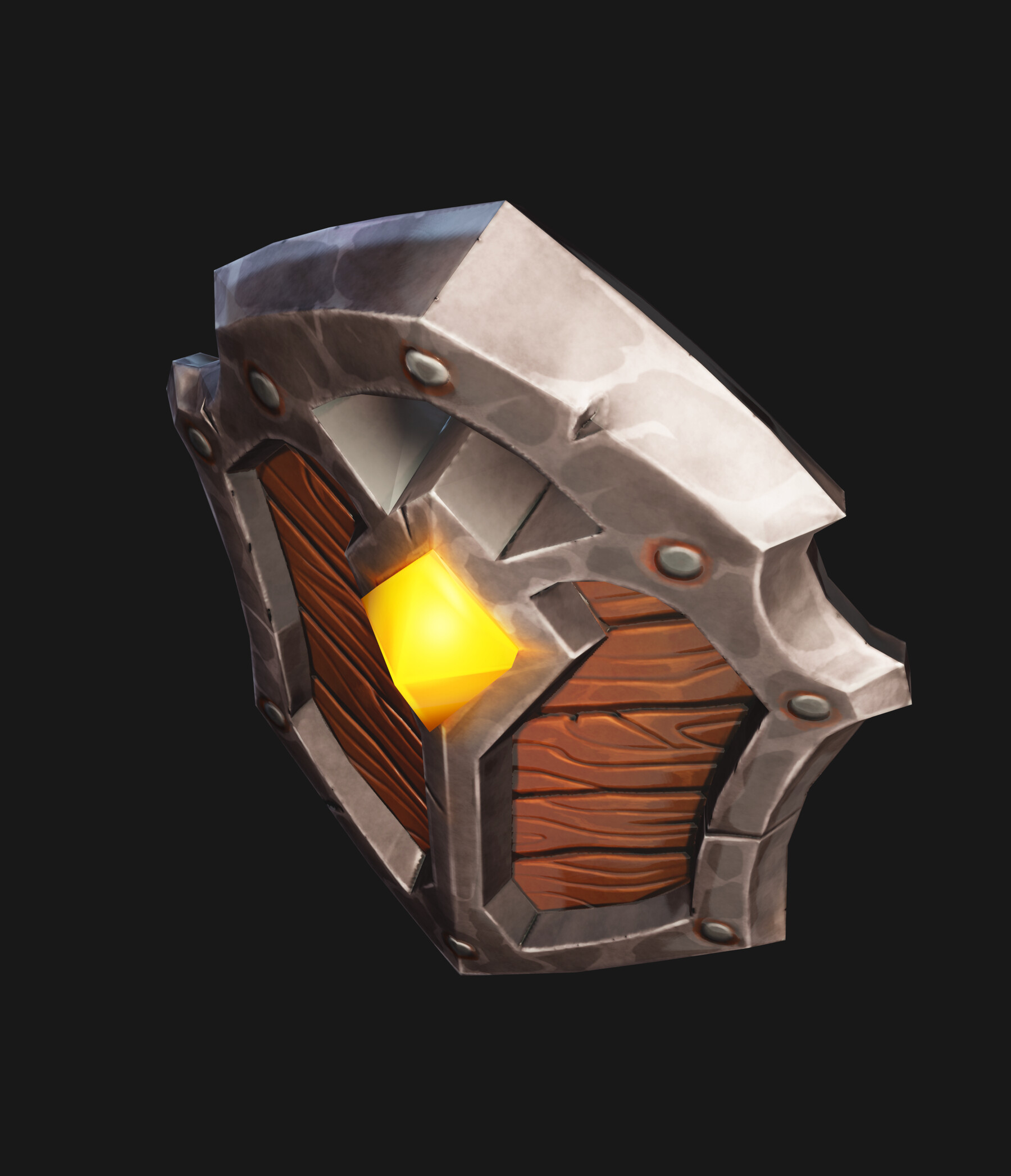 ArtStation - Stylized Shield Weapon Low Poly Game Ready | Game Assets