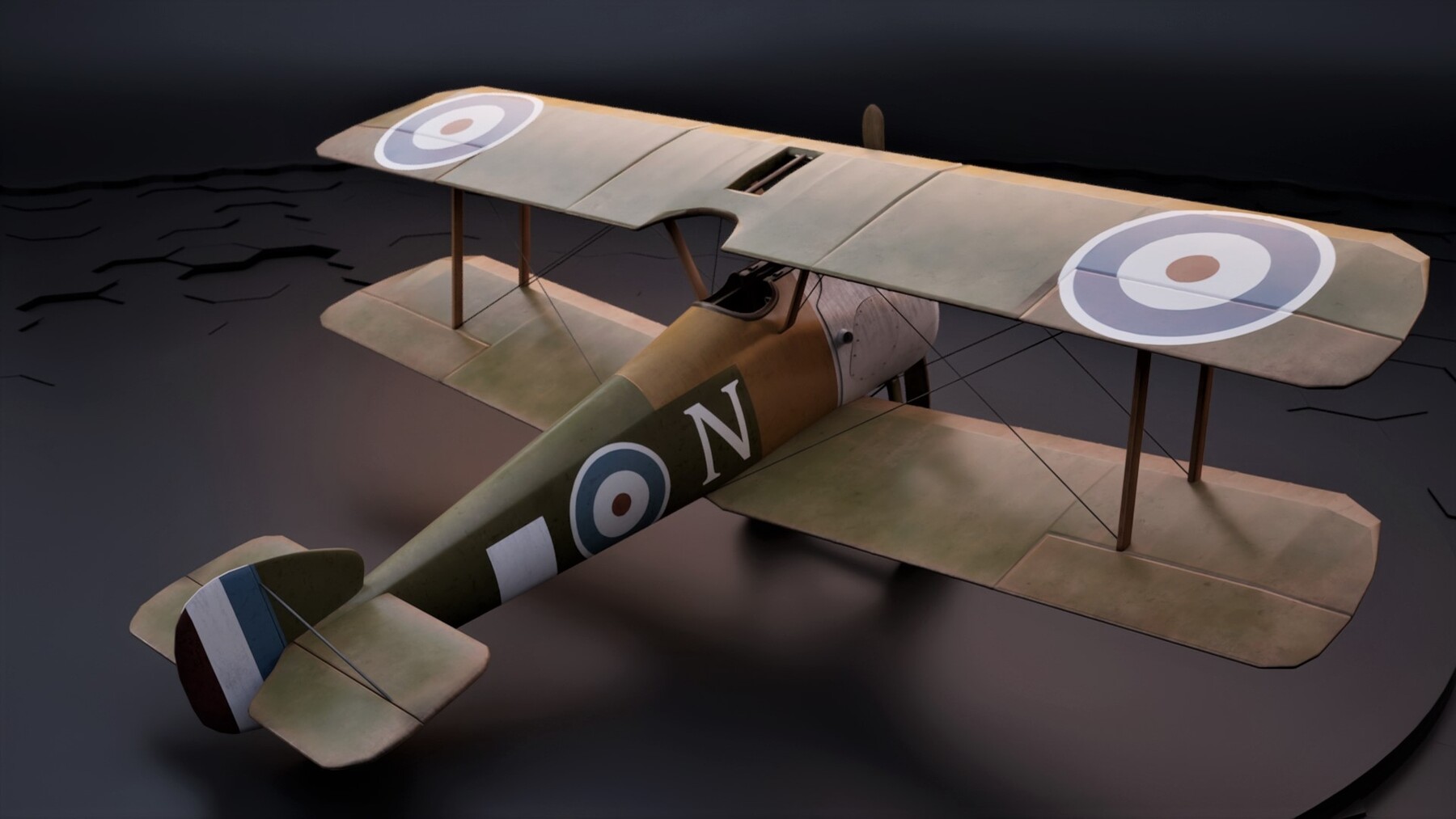 ArtStation - Sopwith Camel - ww1 airplane | Resources