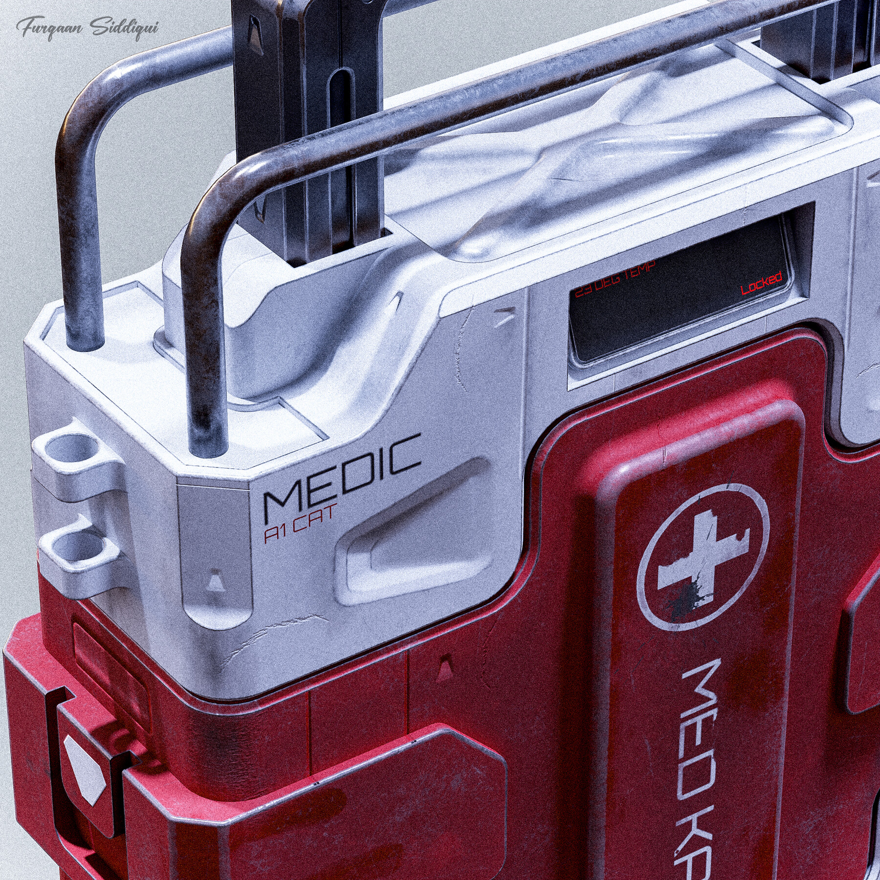 ArtStation - Sci-fi Med Kit | Game Assets