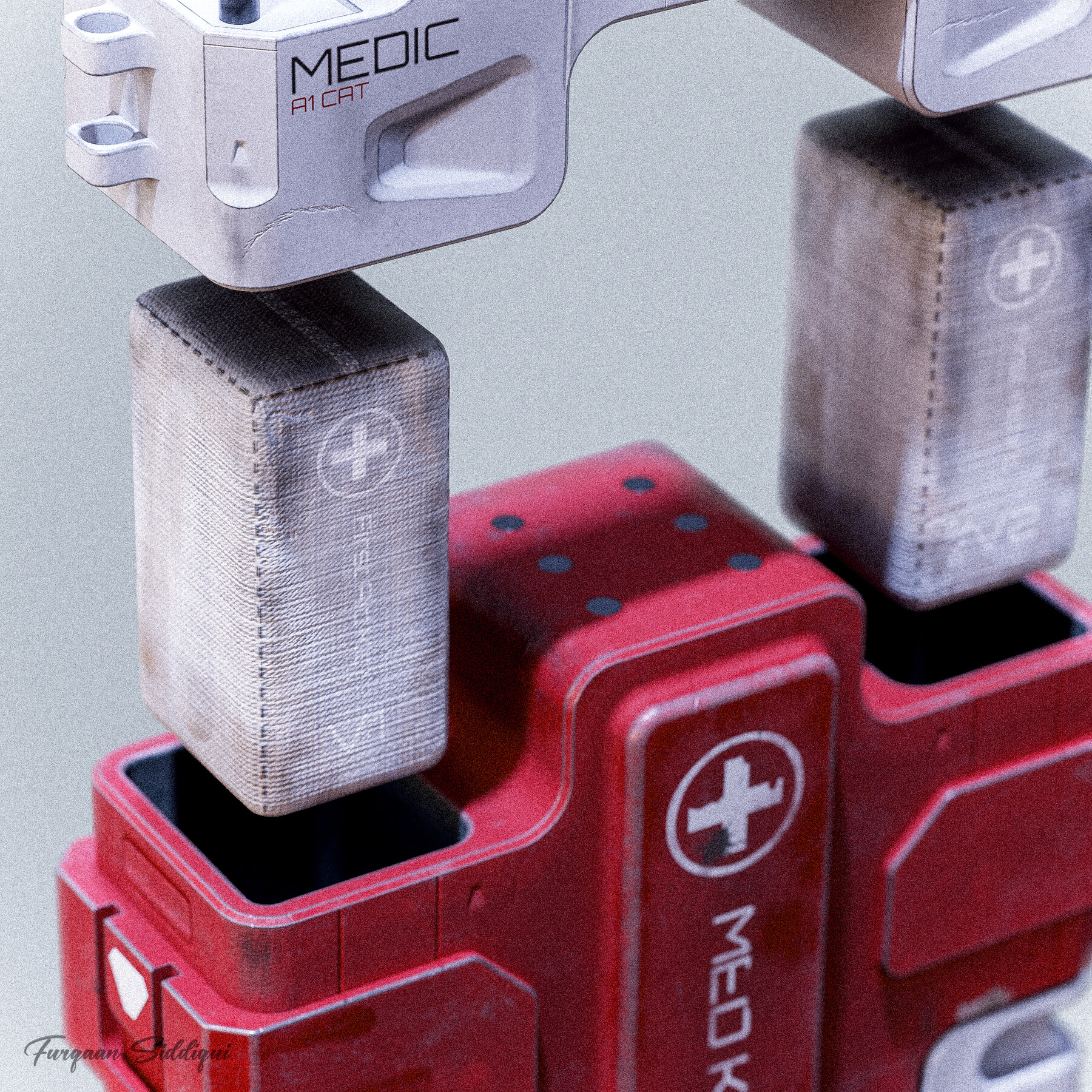 ArtStation - Sci-fi Med Kit | Game Assets