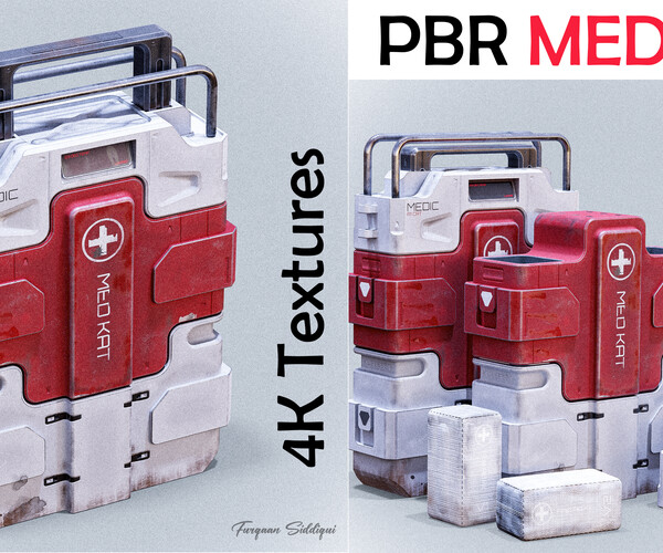 ArtStation - Sci-fi Med Kit | Game Assets