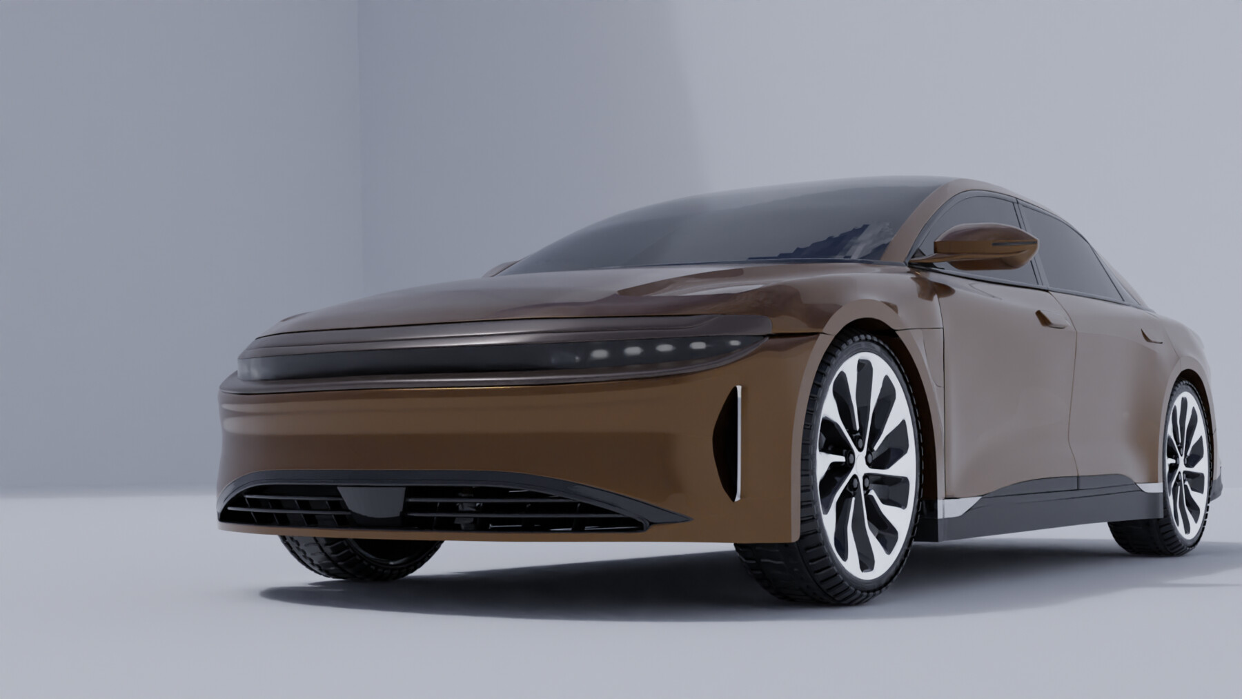 ArtStation - 2022 Lucid Air Car Model (No Interior Parts) | Game Assets