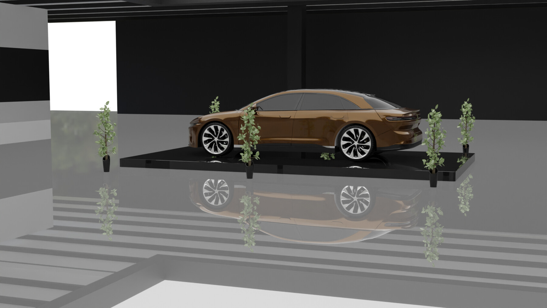 ArtStation - 2022 Lucid Air Car Model (No Interior Parts) | Game Assets