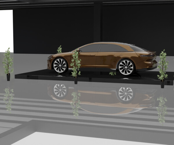 ArtStation - 2022 Lucid Air Car Model (No Interior Parts) | Game Assets