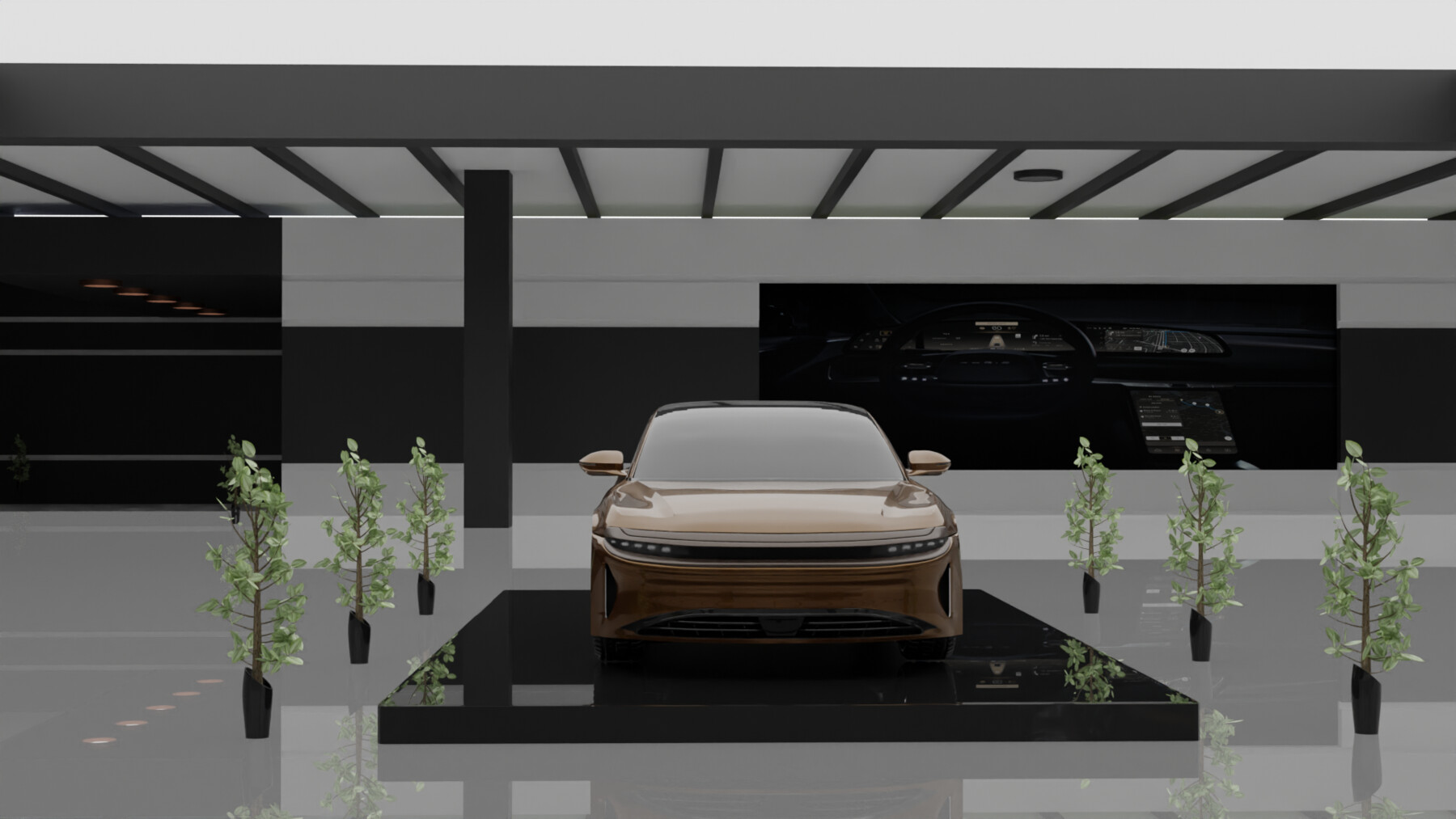 ArtStation - 2022 Lucid Air Car Model (No Interior Parts) | Game Assets