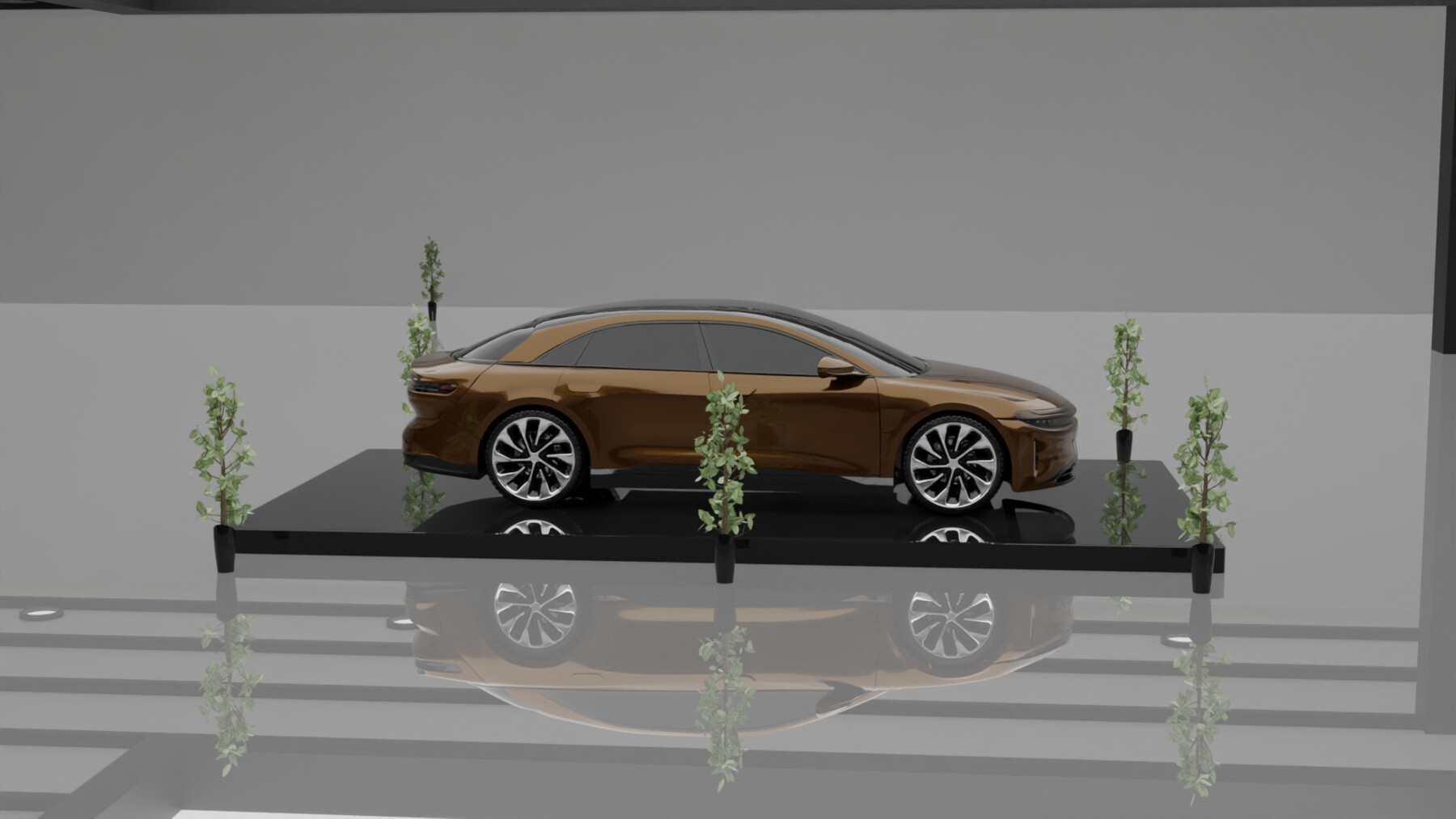 ArtStation - 2022 Lucid Air Car Model (No Interior Parts) | Game Assets