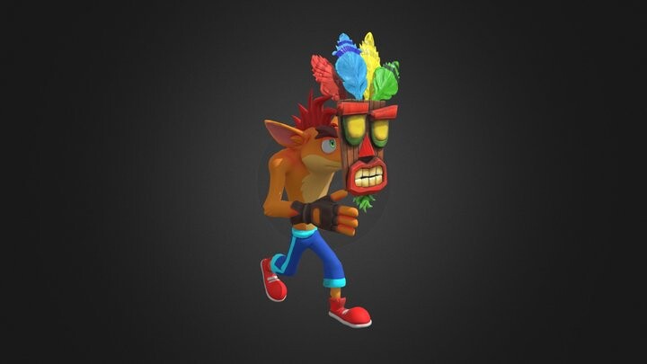 ArtStation - Crash Bandicoot Model | Resources