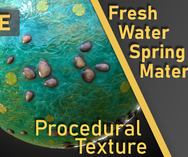ArtStation - Fresh Water Spring Material | Game Assets