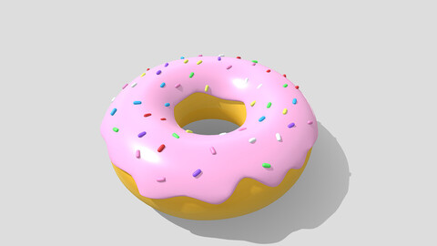 ArtStation - DONUT - 3D MODEL | Resources