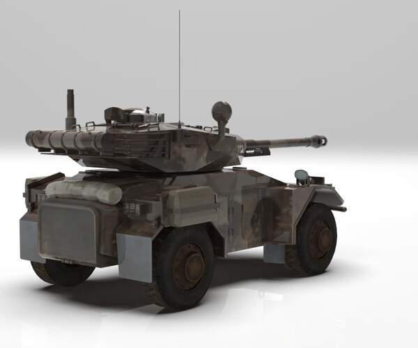 ArtStation - Panhard AML 90 | Game Assets