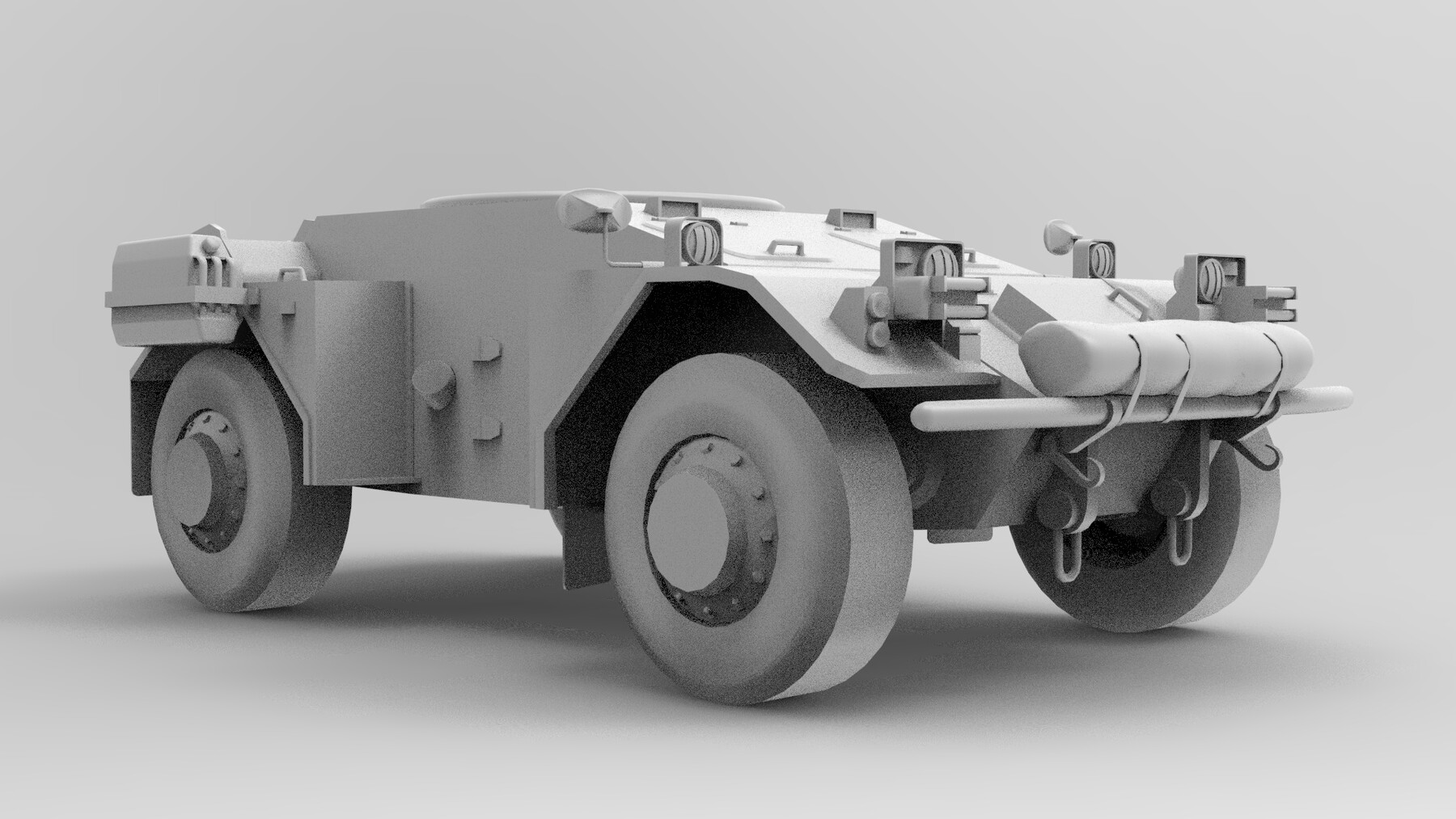 ArtStation - Panhard AML 90 | Game Assets