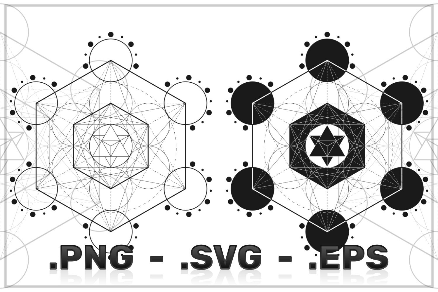 ArtStation - Metatron Symbol Vector Design | Artworks