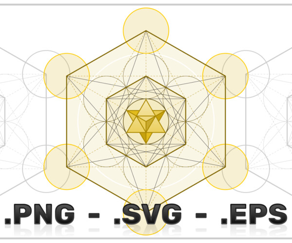 ArtStation - Metatron Symbol Vector Design | Artworks