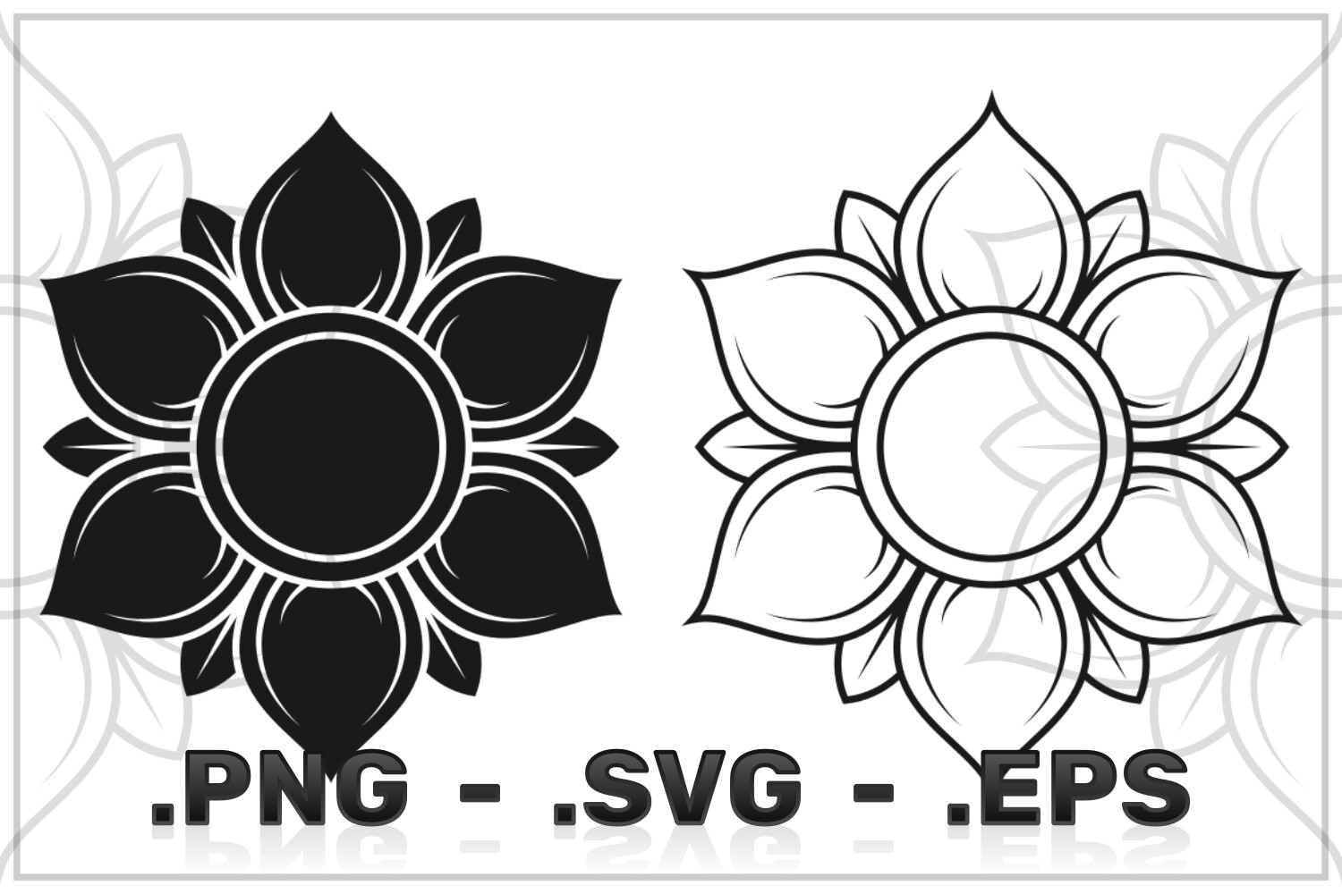 ArtStation - Lotus Flower Vector Design | Artworks