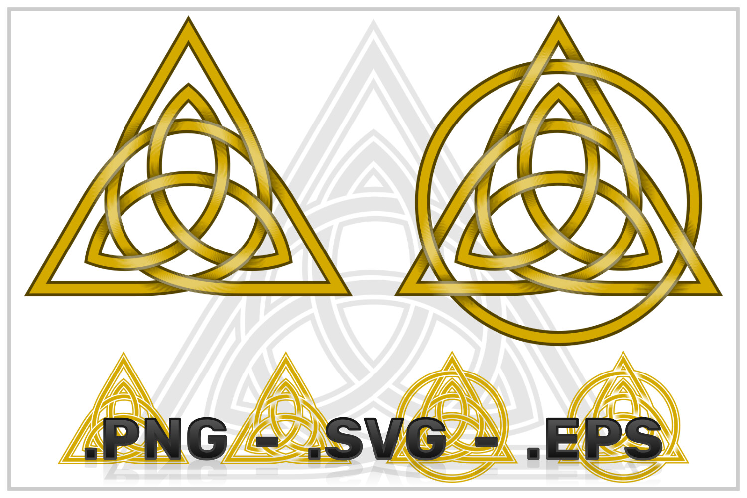 ArtStation - Triquetra Symbol Vector Design | Artworks